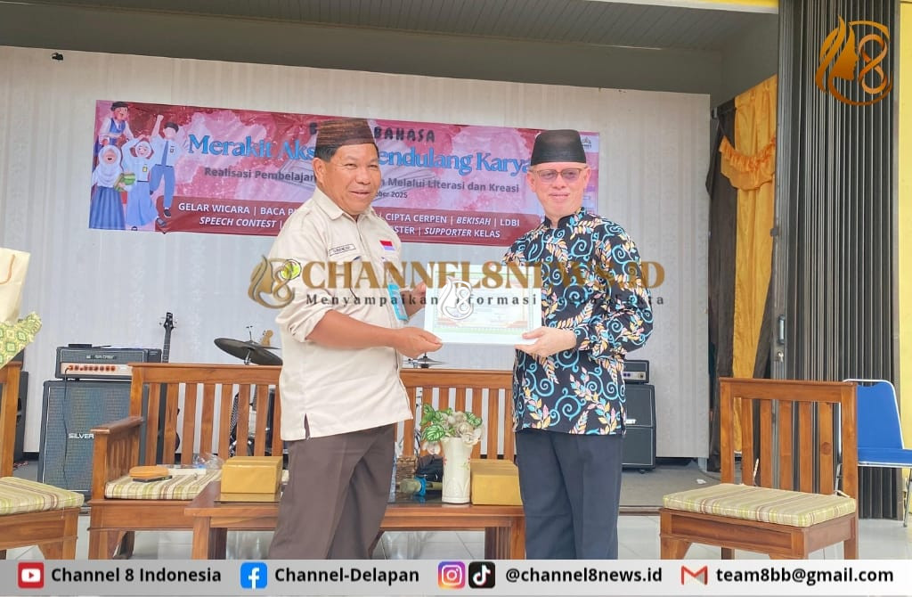 Semarak Bulan Bahasa di SMA 1 Merawang Bangka, Rusydi Sulaiman: Dari ...